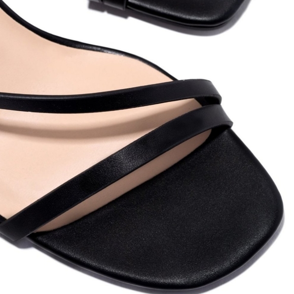 Shoes | New Open Square Toe Strappy Heels | Poshmark